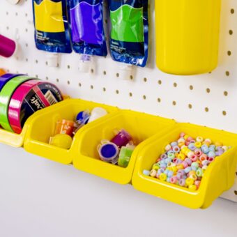 Plastic Pegboard Systems - Locking Peg Hooks | Wallpeg Store